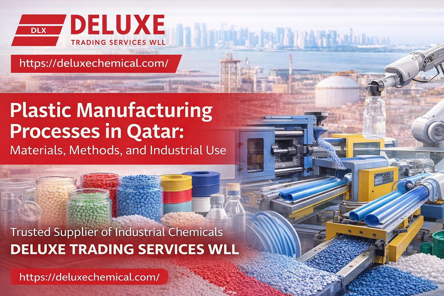 Plastic Manufacturing Processes in Qatar: Materials & Methods